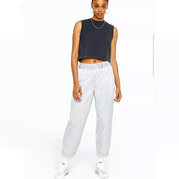 Nike | Pants & Jumpsuits | Nike Tech Pack Woven Mesh Jogger Light Green ...